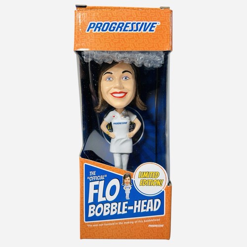 FLO Speaking Progressive Insurance Bobblehead Box Talking Limited ...