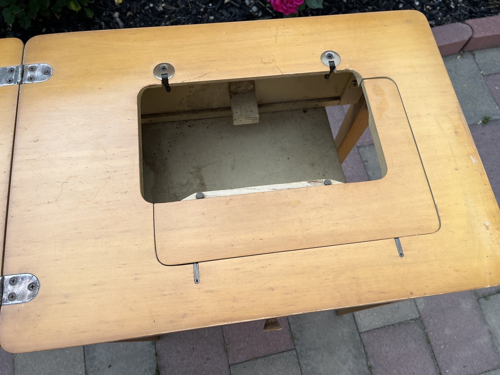 Singer 99k 99-31 Vintage Sewing Machine Cabinet Mint Condition | eBay