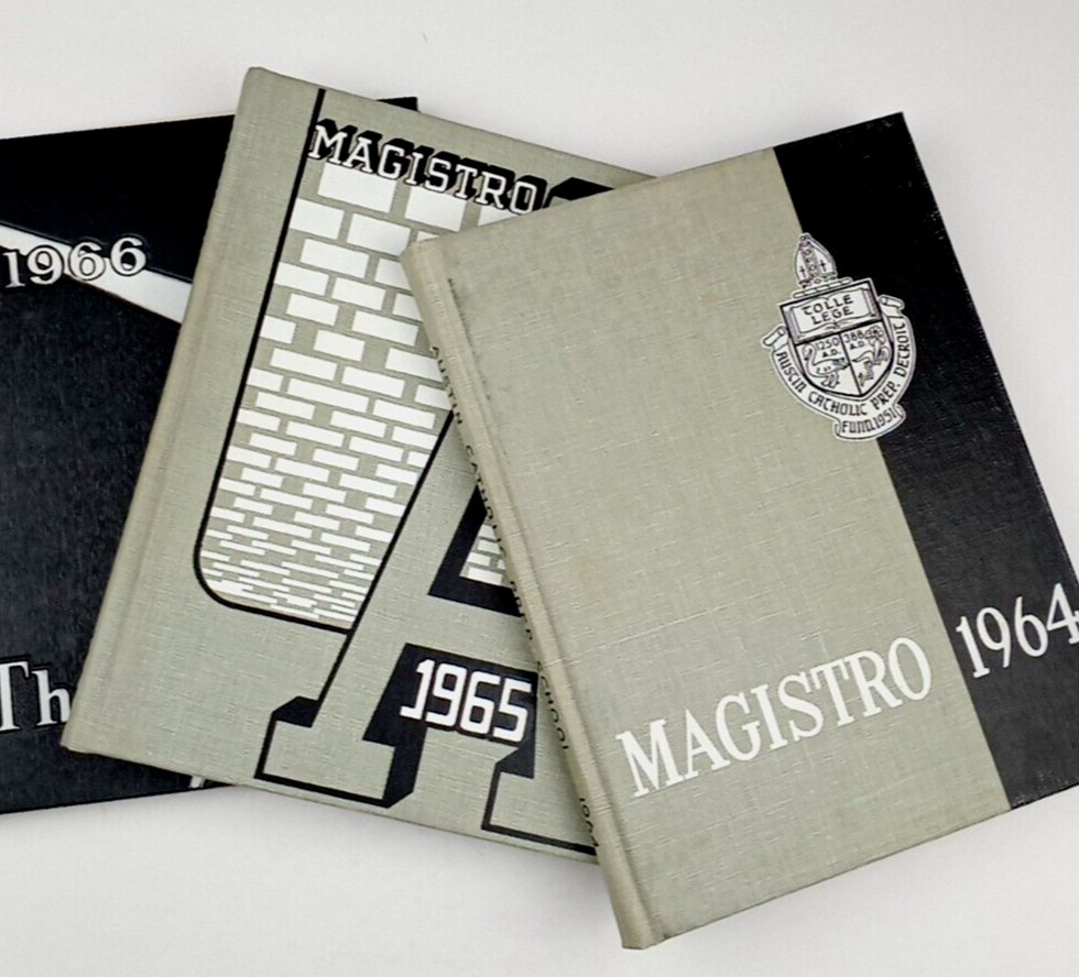 Detroit Austin Catholic High School yearbook LOT 1964, 1965, 1966 ...