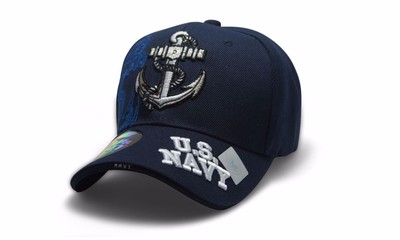 U S NAVY Hat Military NAVY Official Licensed Baseball cap Strapback ...