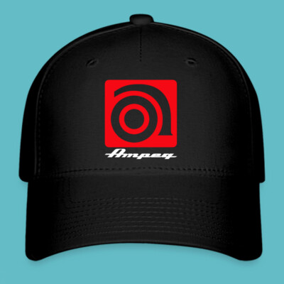 Ampeg Black Hat Baseball Cap Adjustable | eBay