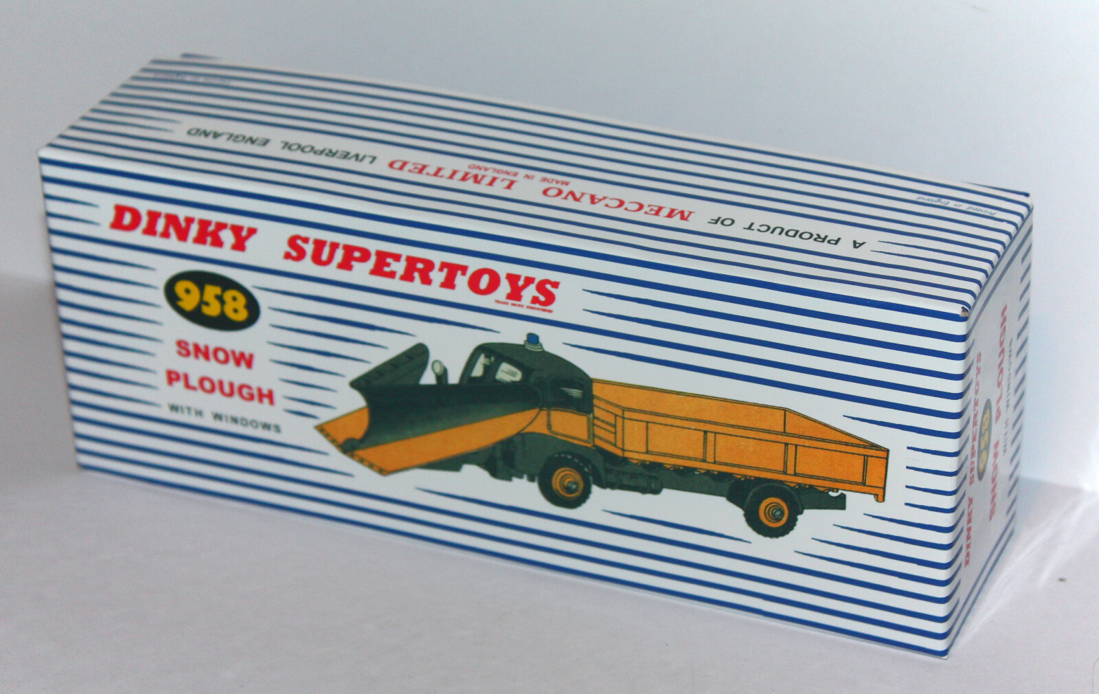 DINKY Reproduction Box 958 Snow Plough, High Quality Repro | eBay UK