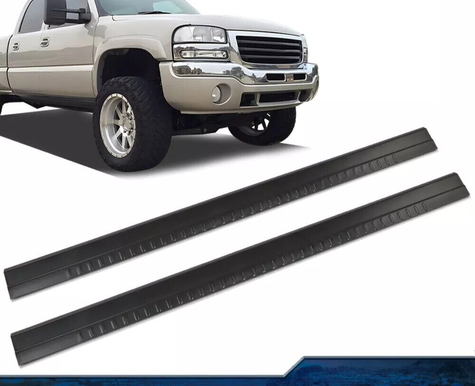 Pair Slip On Rocker Panels Covers Fit For 99-06 Chevy Silverado and ...