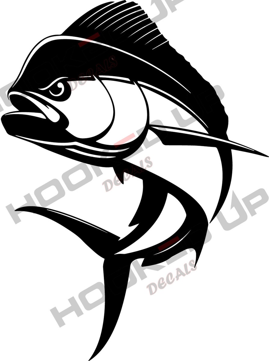 Mahi Mahi Silhouette