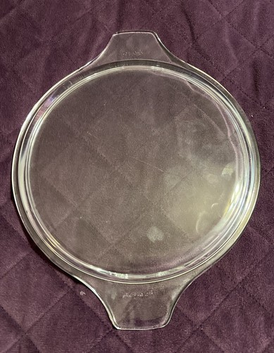 Pyrex Clear Glass 475-C26 Replacement Lid Cover Only Fits 2 1/2 Quart ...