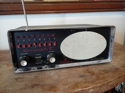 Electra Scanner Bearcat III 3 Model BCIII 8 Channel Radio Receiver ...