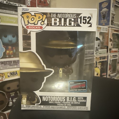 Funko Pop Notorious BIG #152 NYCC Comic Con Exclusive w/Protector | eBay