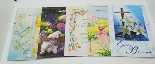 Easter Card Booklets w/ Envelopes 21 Cards Guideposts 6 3/4" x 4 3/8 ...