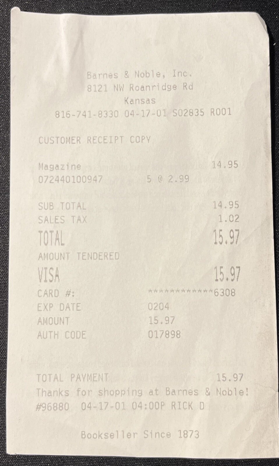 TIGER WOODS 2001 SPORTS ILLUSTRATED MASTERPIECE NO LABEL WITH NEWSSTAND ...