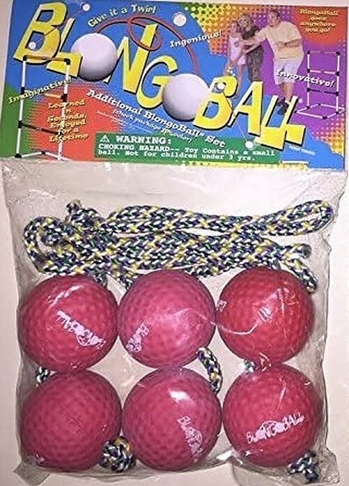BLONGO 3 RED Ladder Ball Replacement SOFT Balls Bolo Toss Hillbilly ...