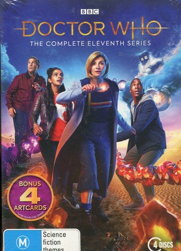 Doctor Who Complete Eleventh Season DVD NEW Region 4 BONUS 4 Art cards ...