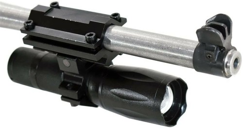 Trinity 1200 Lumen hunting Flashlight with mount for Ruger 10-22 Model ...