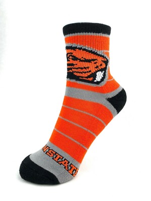 Oregon State Beavers College Gray with Orange Block Stripes Youth ...