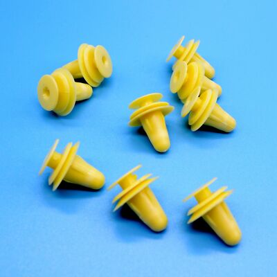 25pcs Door Trim Panel Clips Retainer Fasteners Screw for Toyota Mazda ...