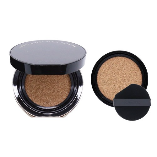 AGE 20'S Noble Cover Satin Cushion 12g + Refill 12g Set, Neutral Beige ...