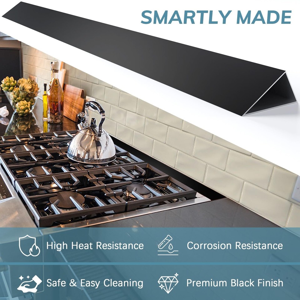 30" W10113901A Slide-in Range Rear Filler Kit, Stove Gap Filler ...