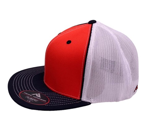 Pacific headwear Mesh back Trucker hat baseball cap D-series 4D5 SM-MD ...