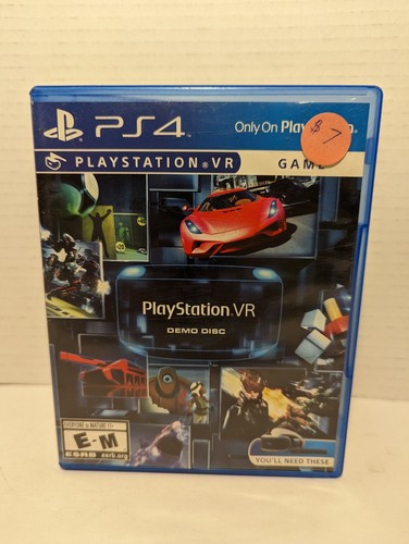 COMPLETE - PlayStation VR Demo Disc - Sony PlayStation 4 - SCRATCH FREE ...