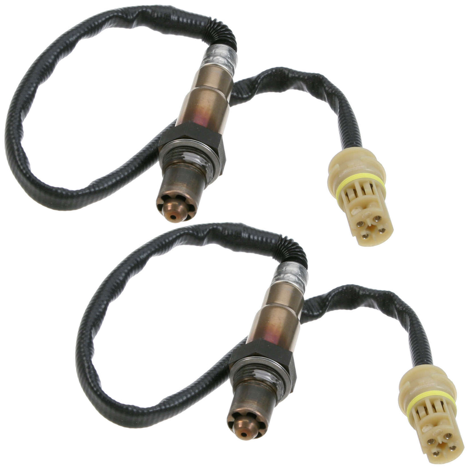 Bosch Set of 2 Rear Oxygen Sensor For Mercedes W203 W211 W219 E320 E500 ...