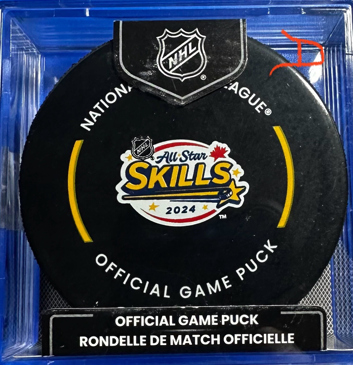 2024 All Star Skills Competition Game Puck Played In Toronto On ...