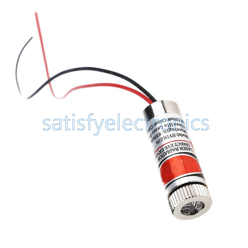 650nm 5mW Red Laser Line Module Focus Adjustable Laser Head 5V good | eBay