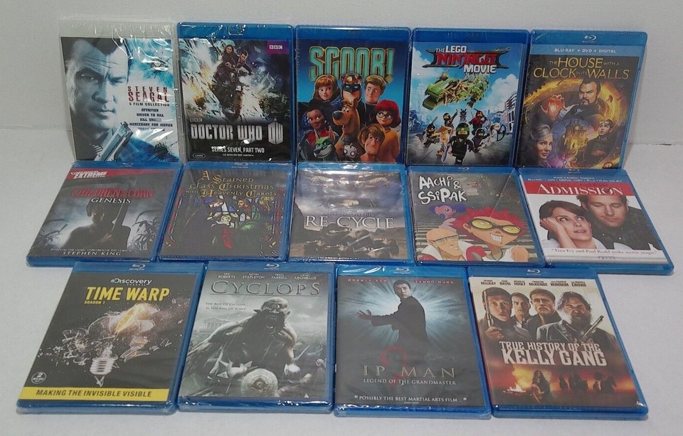 Wholesale Lot of Assorted BLU-RAY Sets BRAND NEW Free Shipping NO ...