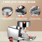 Electric Tomato Strainer Tomato Milling Press Machine Tomato Grinder ...