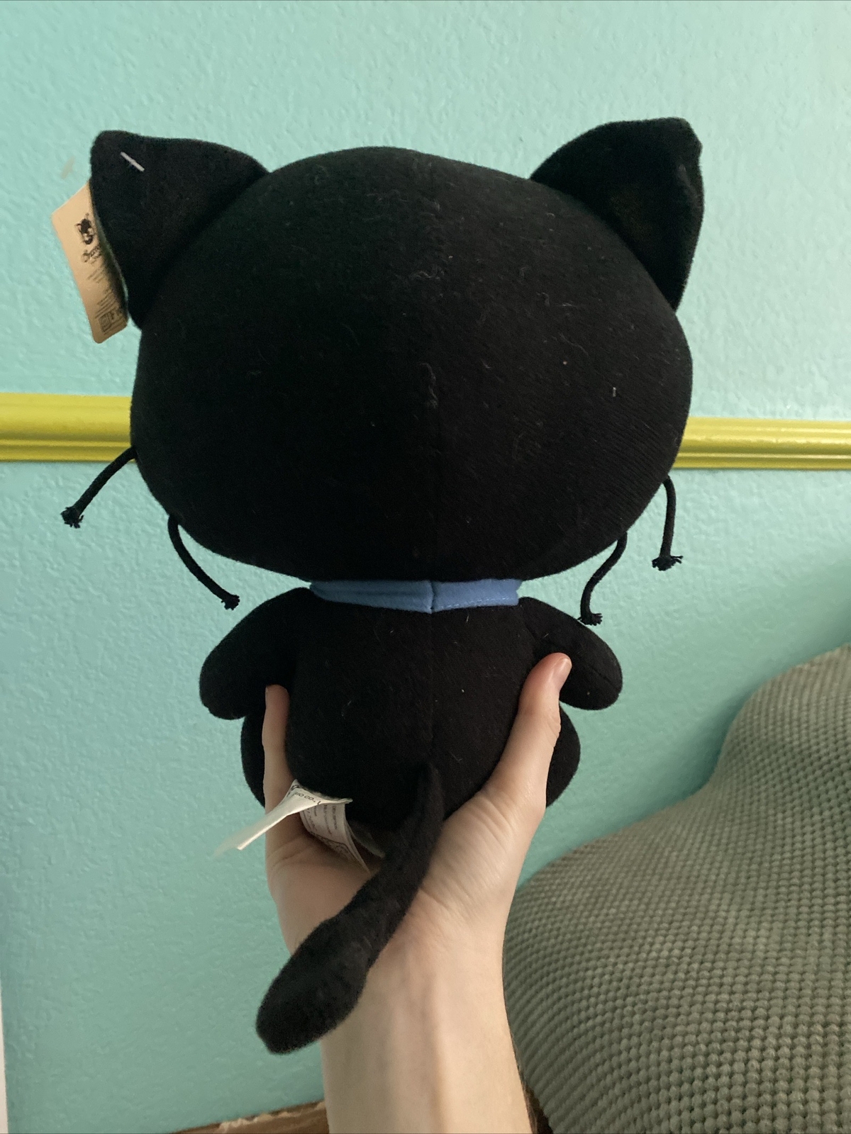 Chococat 12” plushie blue neck scarf Fiesta RARE Sanrio 2012 | eBay