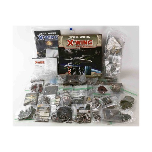 FFG Star Wars X-Wi X-Wing Miniature Collection #112 - 2 Core Sets + 17 ...