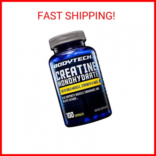BODYTECH Creatine Monohydrate (100 Capsules) | eBay