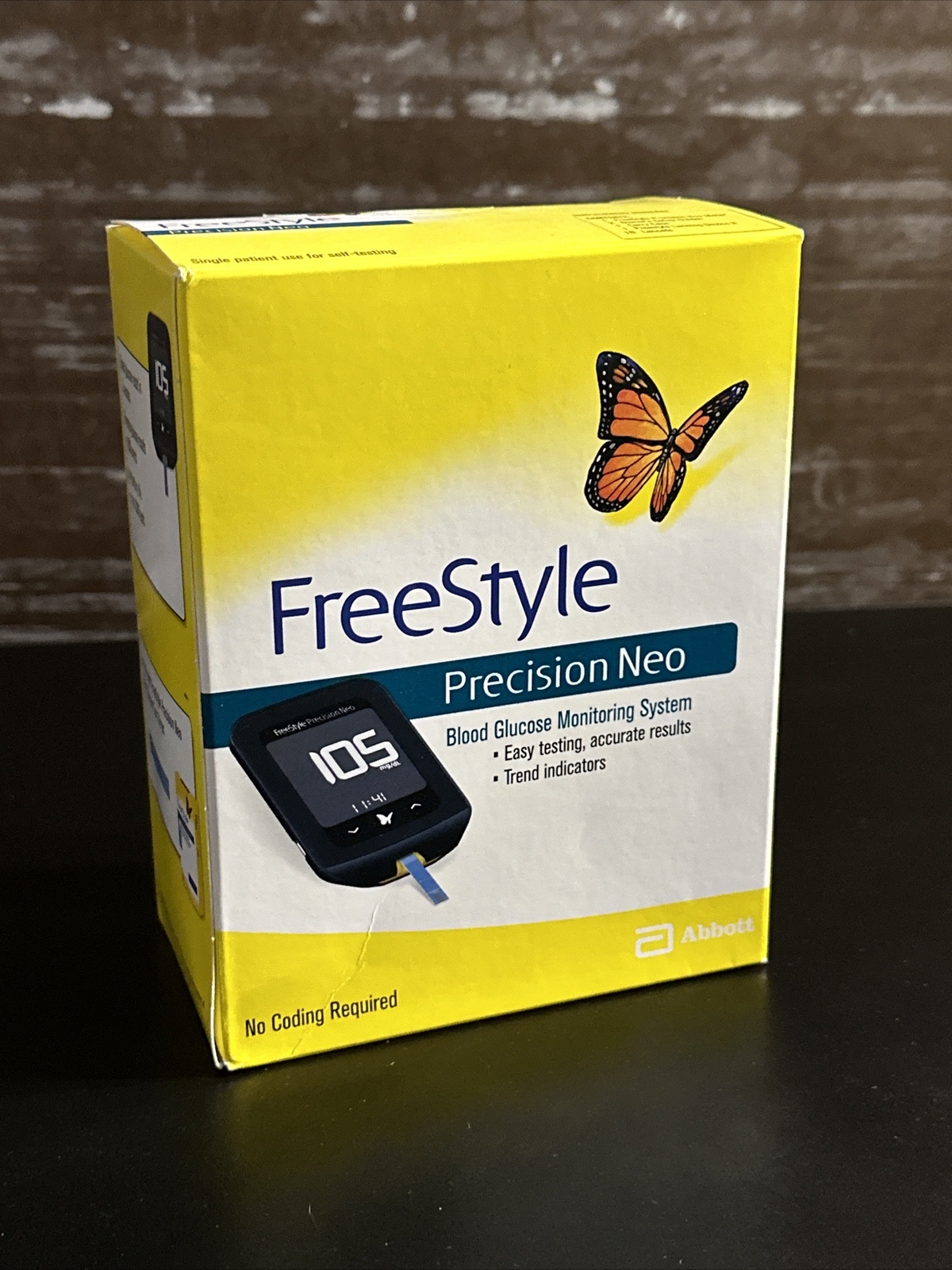 Freestyle Precision Neo Blood Glucose Monitor System 093815751755a2200 ...