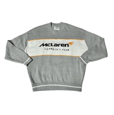 Hollister McLaren Formula 1 Team Pullover Knit Sweater Medium | eBay