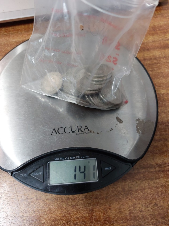 25 Australian Shilling Coins. Random from 1946 to 1963. 50% Silver. Set ...