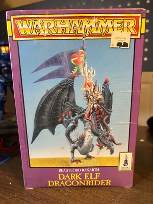 Dark Elf Dragonrider Beastlord Rakarth Warhammer 0531 Games Workshop ...