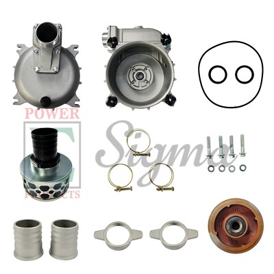 Heavy Duty Full-Trash Pump For Predator 3" in. 301cc Water Pump 23000 ...