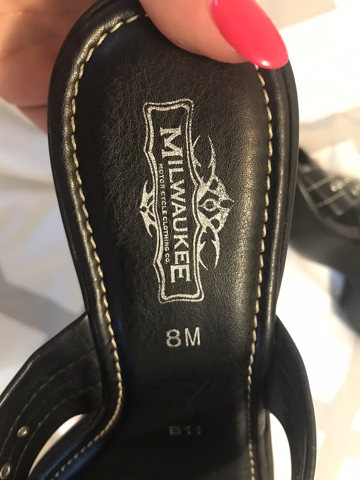 milwaukee motorcycle womens wedge shoes | eBay