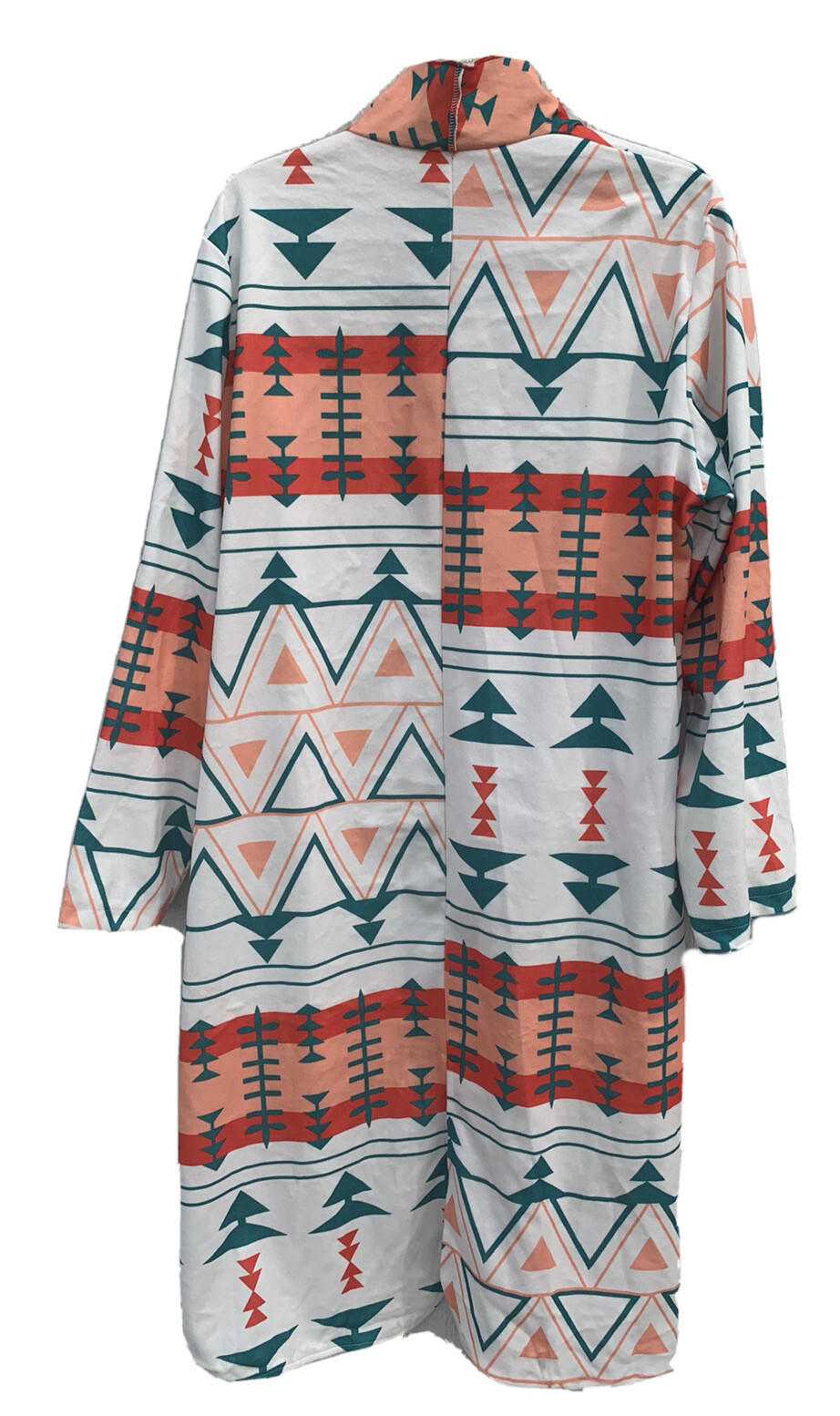 MISSLOOK Robe Duster Women’s Native Print Multicolor … - Gem