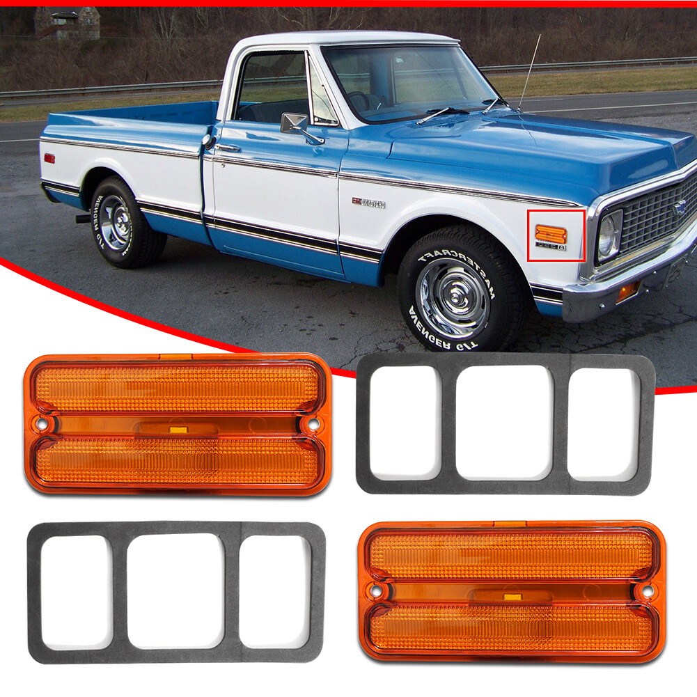 1969 Gmc Front Turn Signals Exterior | Lights | Parking Lights