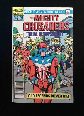 Mighty Crusaders #9 RED CIRCLE / ARCHIE Comics 1984 VF NEWSSTAND | eBay