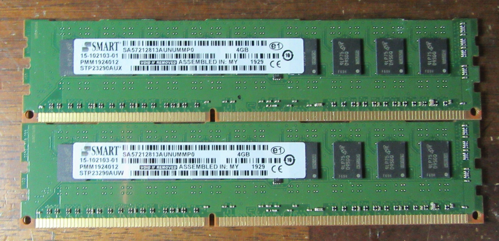 Genuine 8GB (2X 4GB) Smart SA57212813AUNUMMP0 RAM Module Cisco P/N 15 ...