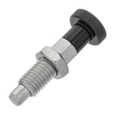 Indexing Spring Plunger Retractable M12 x 8mm Stainless Steel Pin Bolt ...