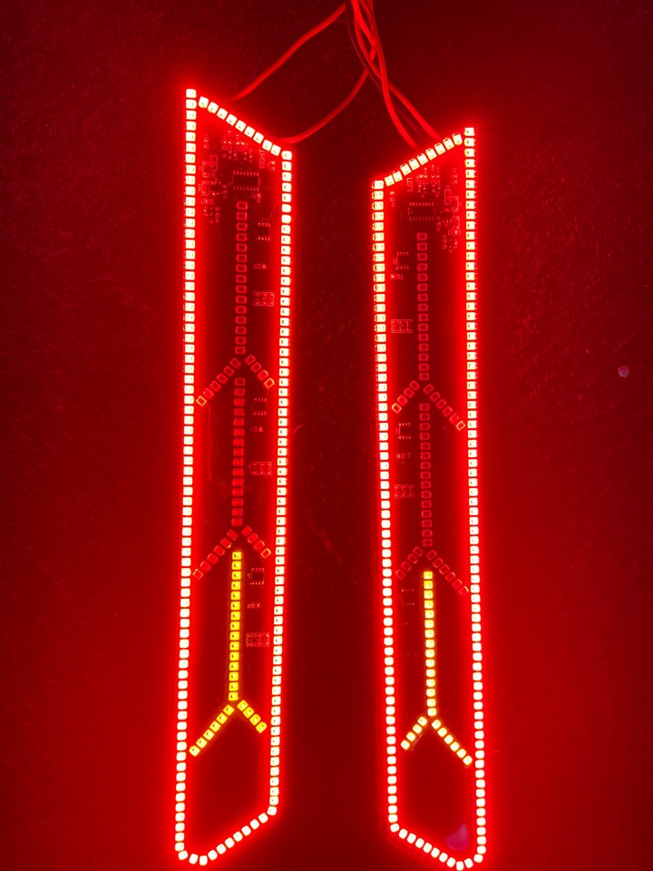 Set of Slingshot LED Tail Light Running Light Brake Light Sequential ...