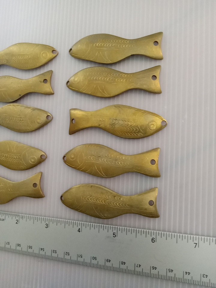 Al's Goldfish Spoon Vtg Fishing Lure parts 10 pcs .50 oz each , LURE ...