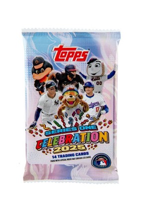2025 Topps Series 1 Celebration Box Exclusive Confetti Foil Parallel ...
