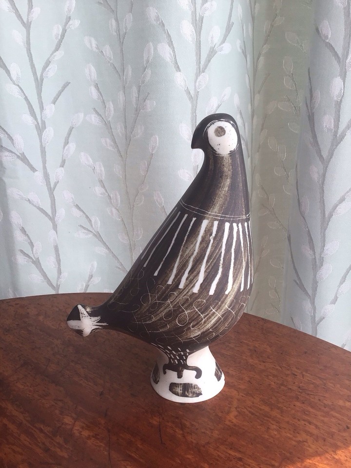Richard & Susan Parkinson Pottery Large Bird Mid Century Modernist Art ...