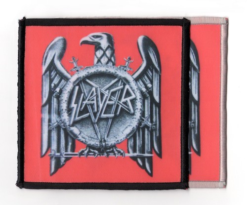 Slayer Eagle Sublimated Printed Sew On Patch American Thrash Metal Band ...