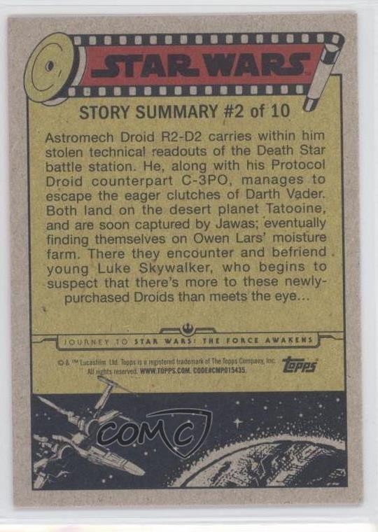 2015 Star Wars: Journey to The Force Awakens Princess Leia Organa R2-D2 ...