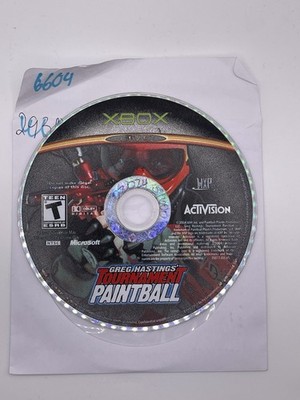 Greg Hastings' Tournament Paintball (Xbox, 2004) DISC ONLY NO TRACKING ...