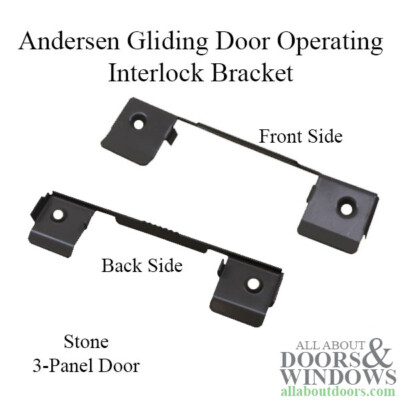 Andersen Sliding Door Operating Interlock Bracket For 3 Panel Sliding ...