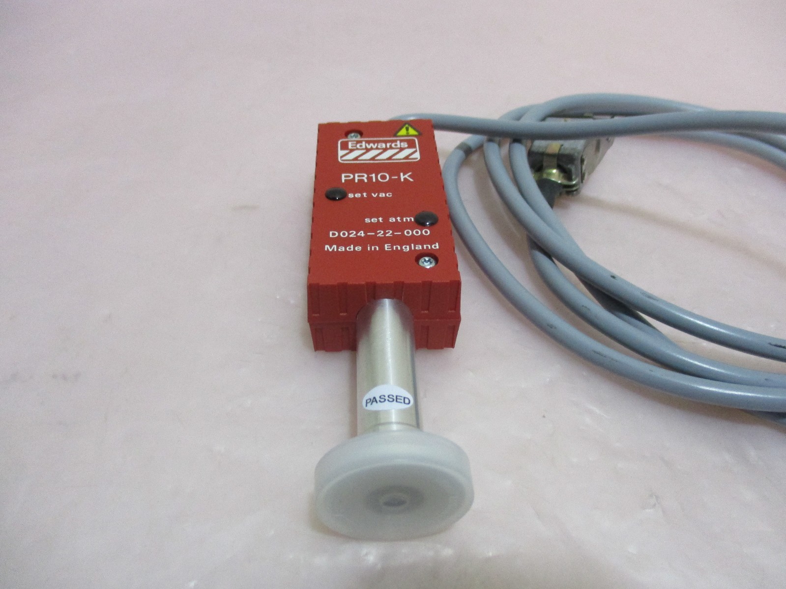 Edwards PR 10-K, Pirani Vacuum Gauge Head, Set ATM, D024-22-000, 420934 ...